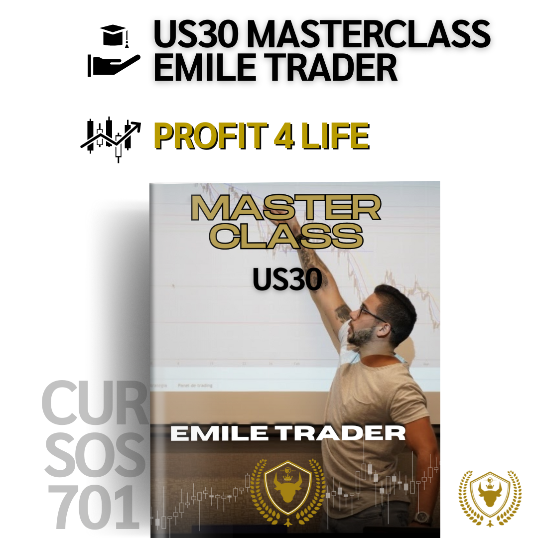 Masterclass US30 - Emile Trader Profit4Life 📕📈 – Cursos Digitales 701